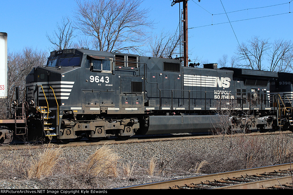 NS C40-9W #9643 on 24K